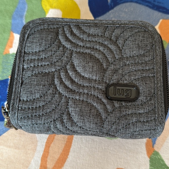 lug | Bags | Lug Splits Quilted Heather Grey Wallet New With Tags ...